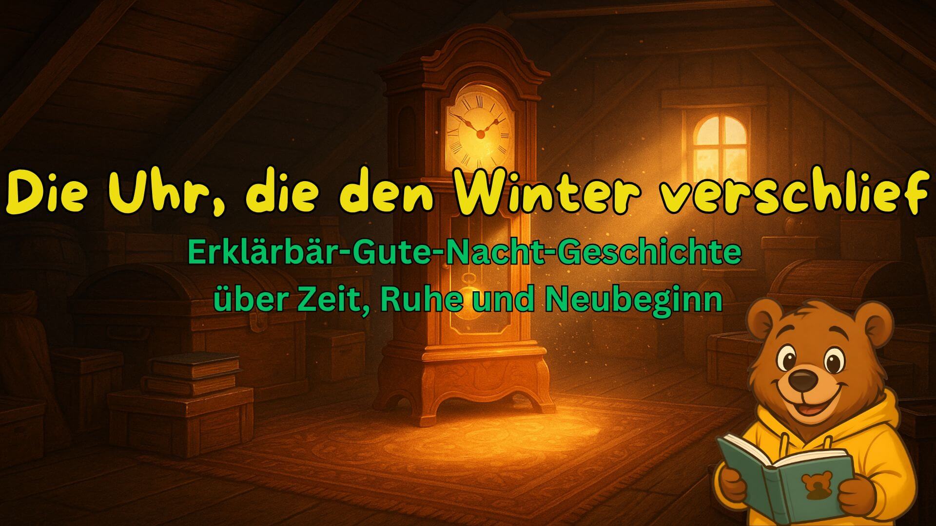 Die Uhr, die den Winter verschlief - Der Erklärbär Blog